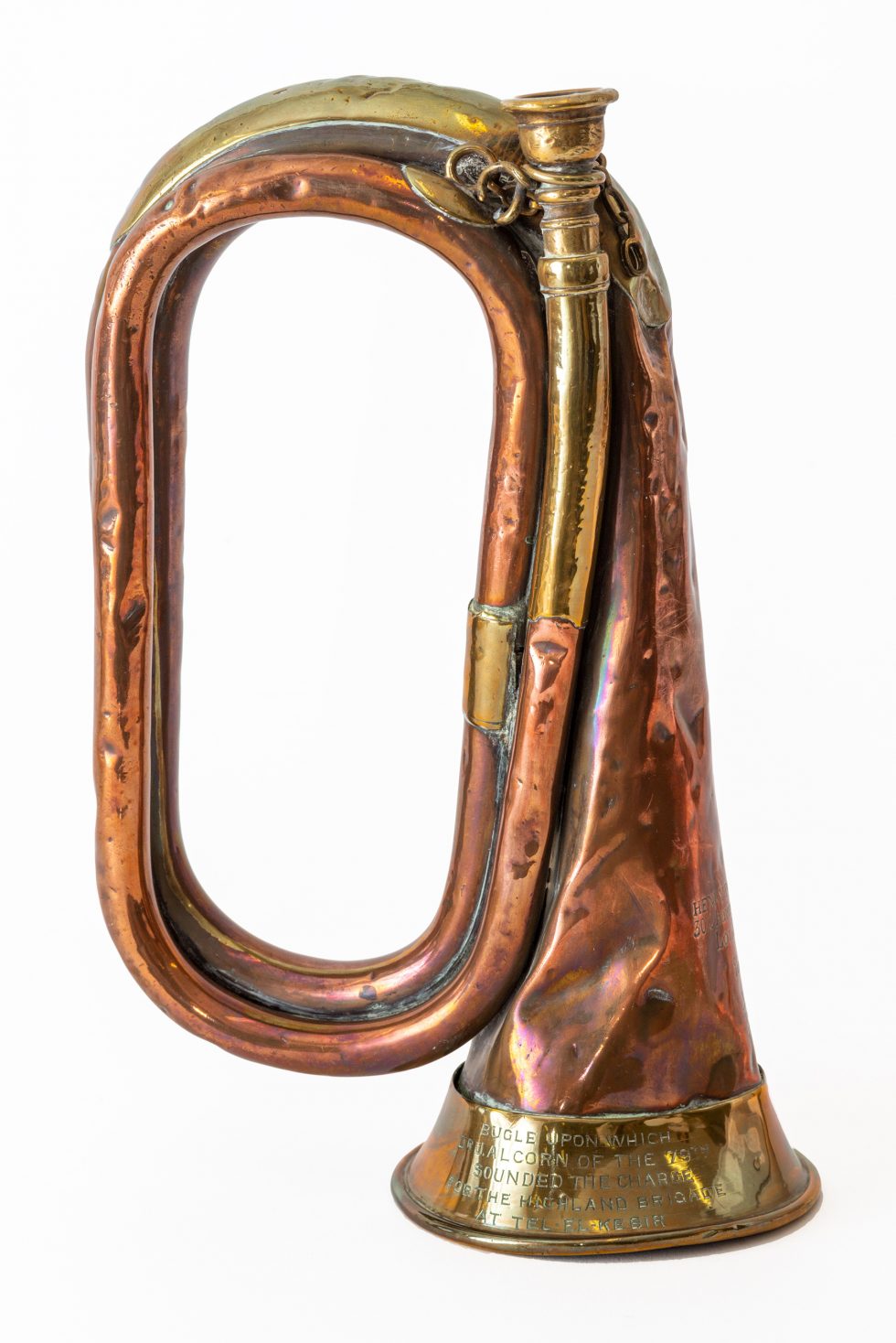 Bugle used to sound the ‘advance’ at Tel-El-Kebir | Museum of the Highlands