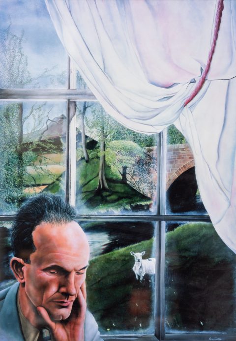 Portrait of Neil Gunn by Ian Charles Scott | Museum of the Highlands