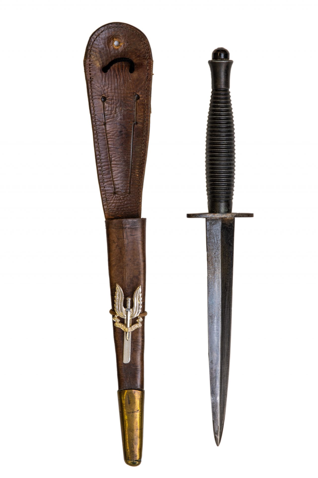Brass Commando Knife & Badge | Museum of the Highlands